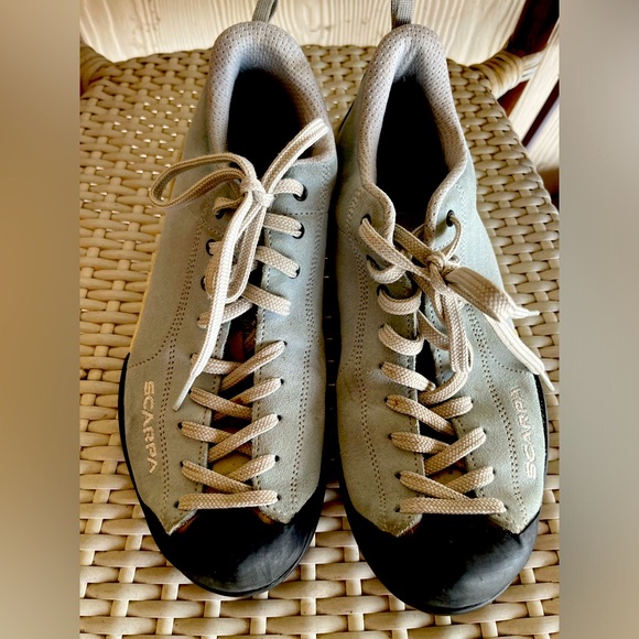 Scarpa | Shoes | Scarpa Athletic Shoes Light Blue Nwot | Poshmark